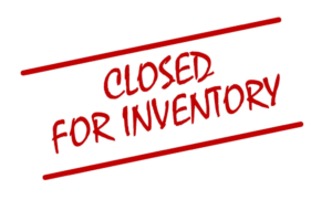 WAREHOUSES CLOSED FOR INVENTORY - April 28, 2023 - Hahn Mason
